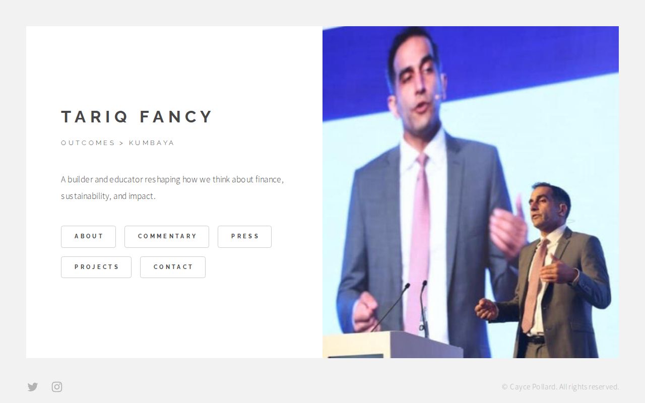 Tariq Fancy